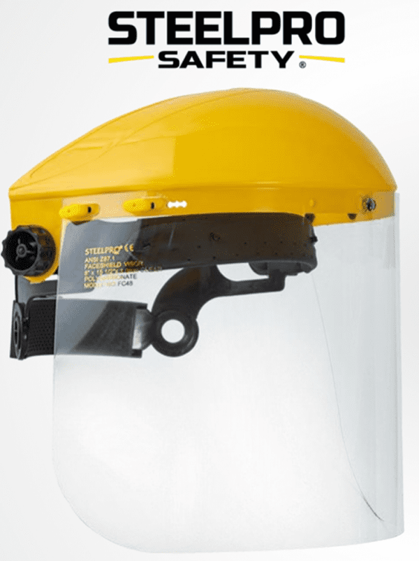 CARETA DE ESMERILAR STEELPRO RATCHET VISOR SIN RIBETE AF - Safety Measure - Sistema de gestión ...